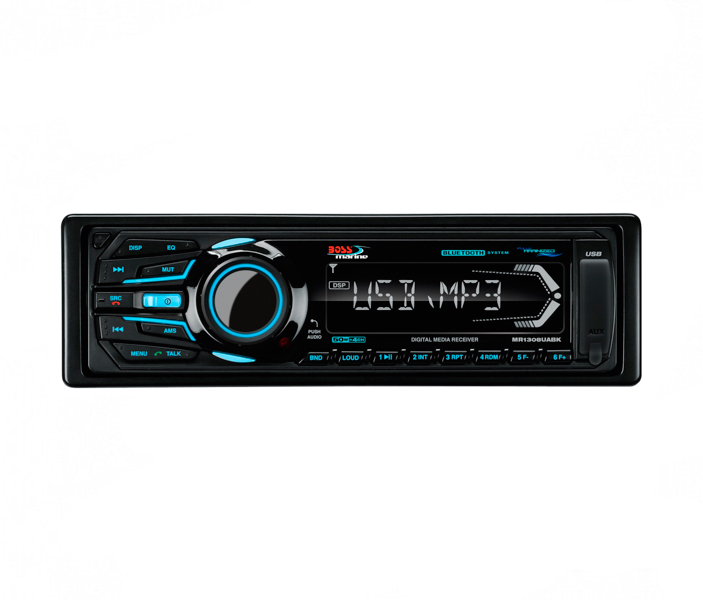 Boss Radio empotrable RDS MR1308UABK 50W x 4