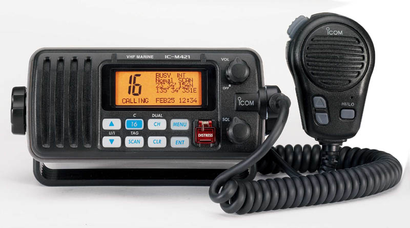 Emisora VHF IC-M421 Con DSC clase D integrado Icom > electronica ...
