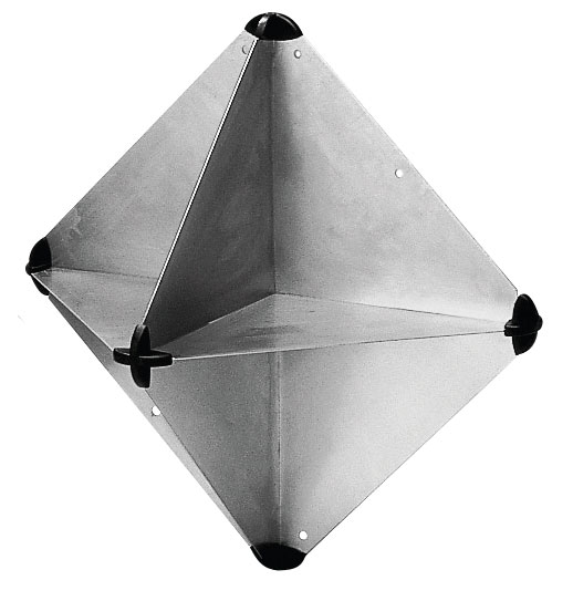 Reflector de Radar Tipo Octaedro 340x340x470 mm Plastimo > Seguridad ...